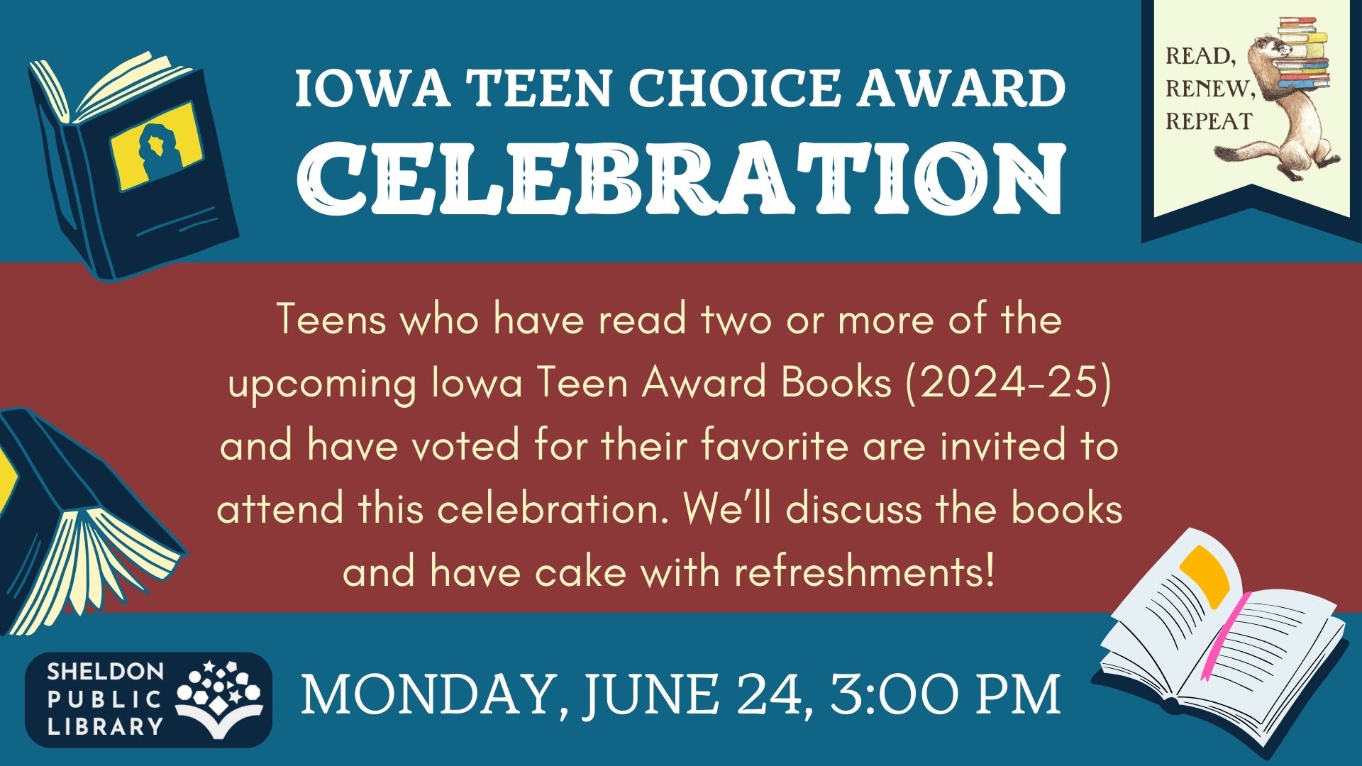 Summer Library Program :: Sheldon Public Library